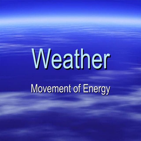 Weather | PPT