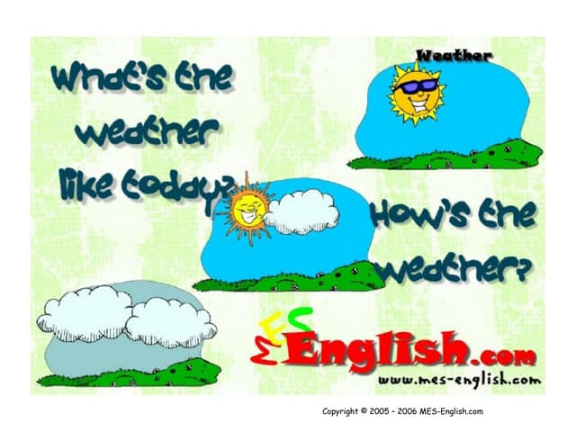 Weather Seasons Pictionary | DOC