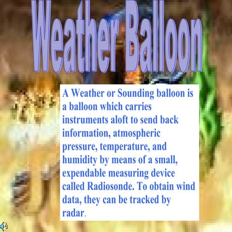 Weather Balloon! | PPT