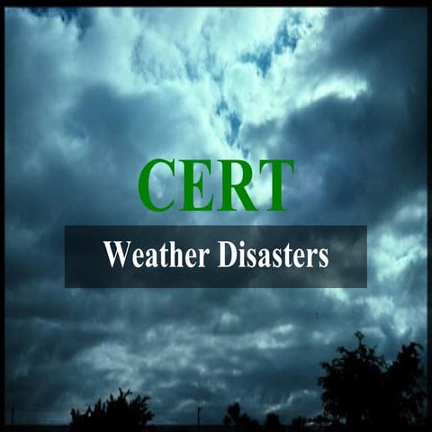 National Weather Service Storm Spotter Training | PPT