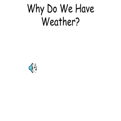 Weather - Winds, air masses, air pressures, fronts | PPT