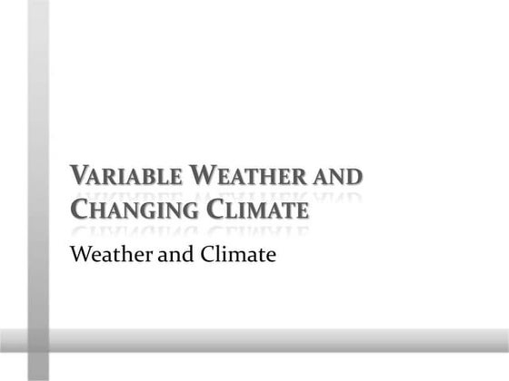 Weather Factors and Instruments | PPTX | Weather | Science