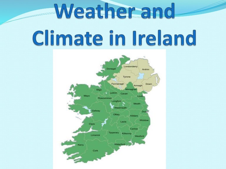 Weather and climate in Ireland