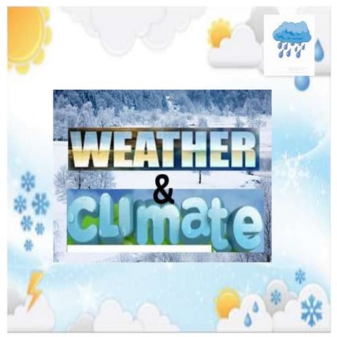 Weather and climate | PPT