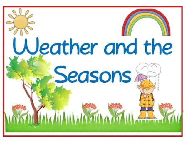 The four seasons | PPTX