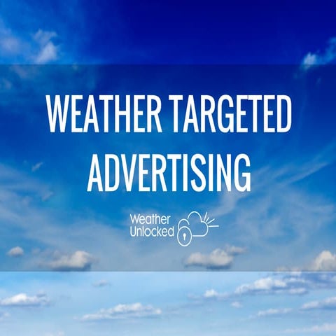 Weather Targeted Advertising | PPT