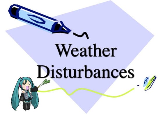 Weather Disturbances | PDF