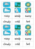 Weather Seasons Pictionary