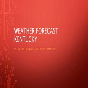 Weather forecast presentation | PPTX