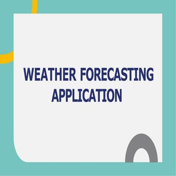 Weather Forecasting App Presentation.pptx