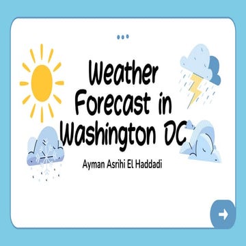 Weather Forecast in Washington DC.pptx