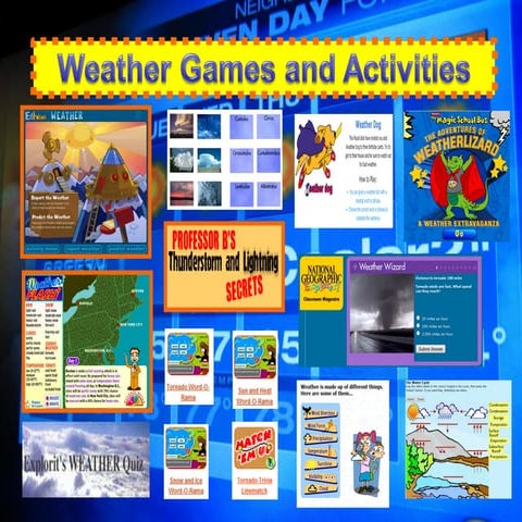 Weather Games and Activities | PPT
