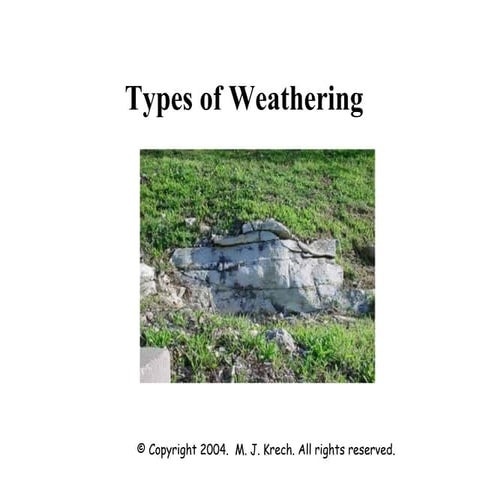 Weathering | PPT
