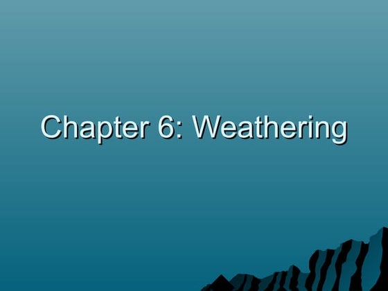 Weathering slide show | ODP