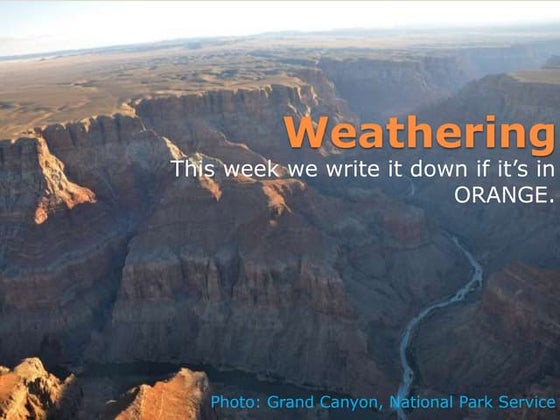 Weathering slide show | ODP