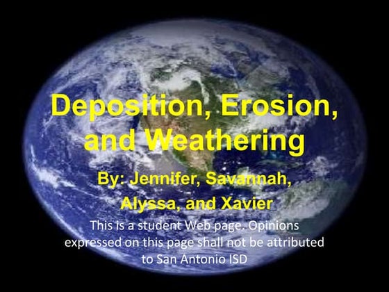 Glacial erosion and weathering | PPT