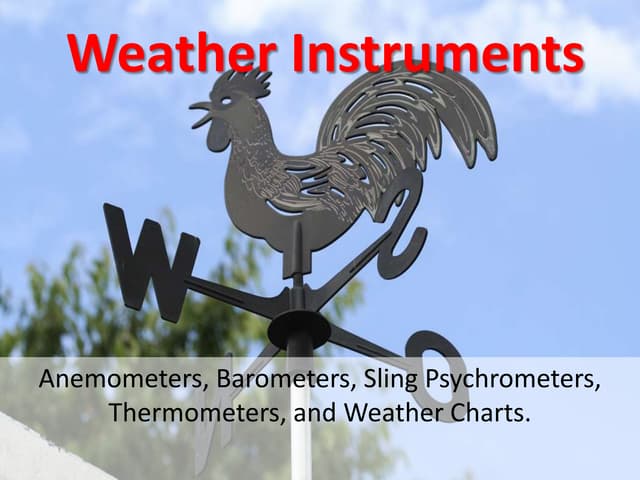 Weather instruments | KEY