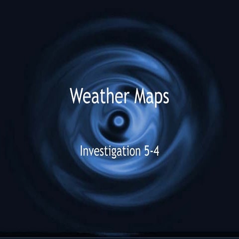 Weather Maps | PPT