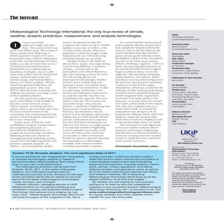 Weather Routing Meteorological May 2011 | PDF