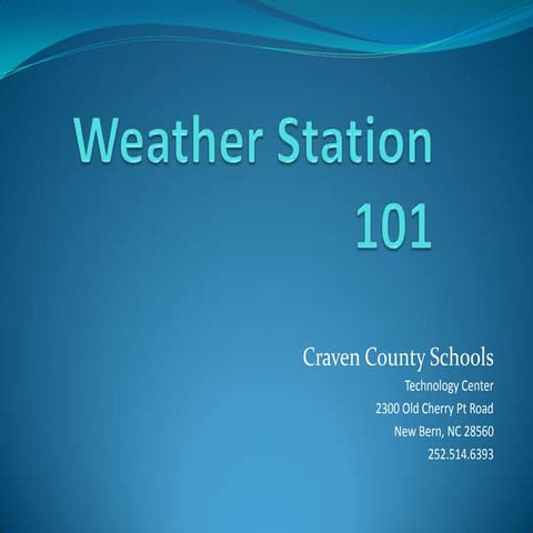 Weather station | PPTX