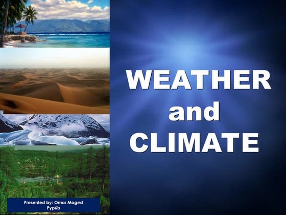 Weather and climate | PPTX | Weather | Science