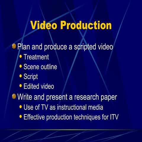 534 video production_intro | PPT
