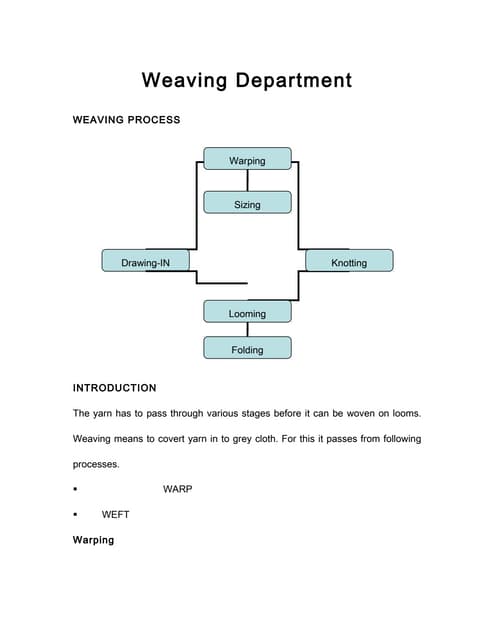 Weaving calculation | PDF | Needlework | Arts and Crafts