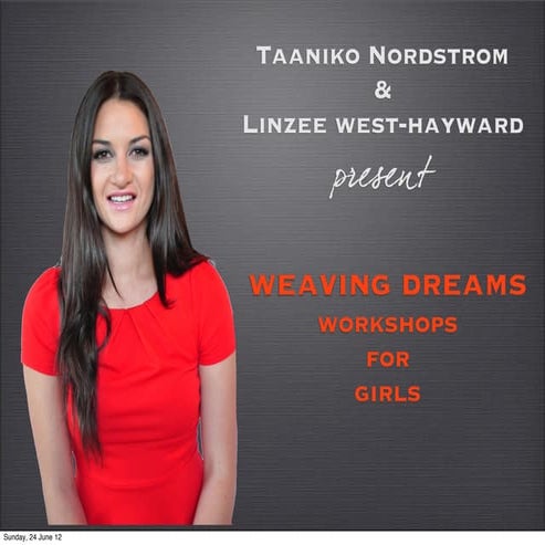 Weaving Dreams Workshops | PDF