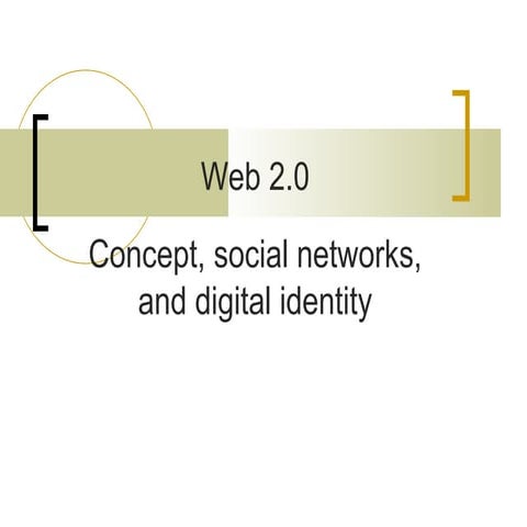 Web 2 0 English Presentation | PPT | Internet for Beginners | Internet