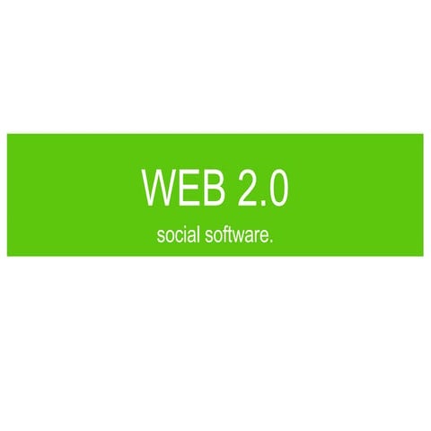 Web 20 (lvandepaer) | PPT