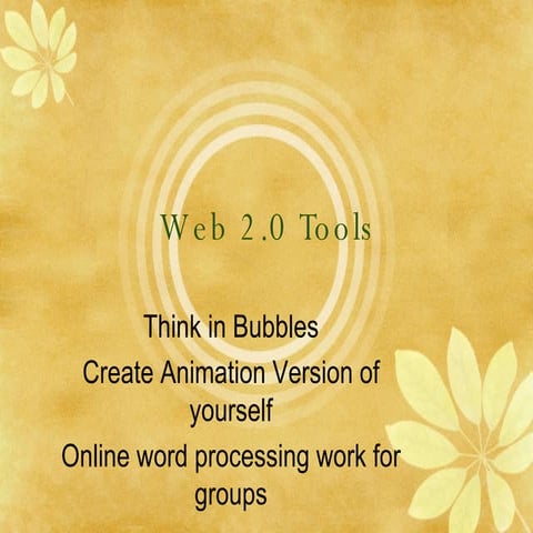 Web 2.0 Tools | PPT