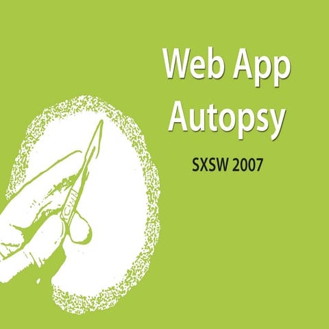 Web App Autopsy | PDF