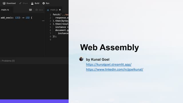 Webassembly Wasm Defines A Portable Binary Code Format And A