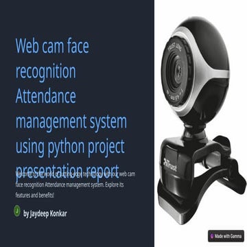 Web-cam-face-recognition-Attendance-management-system-using-python ...