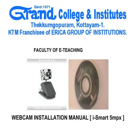 Web Cam Installation | PPT