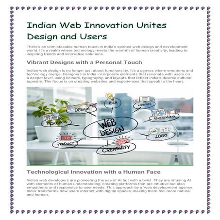 Indian Web Innovation Unites Design and Users | PDF