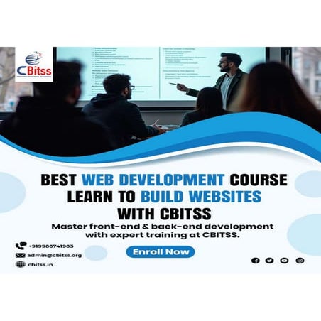 Best Web Development Course in Chandigarh | Learn Frontend & Backend | CBitss | PDF