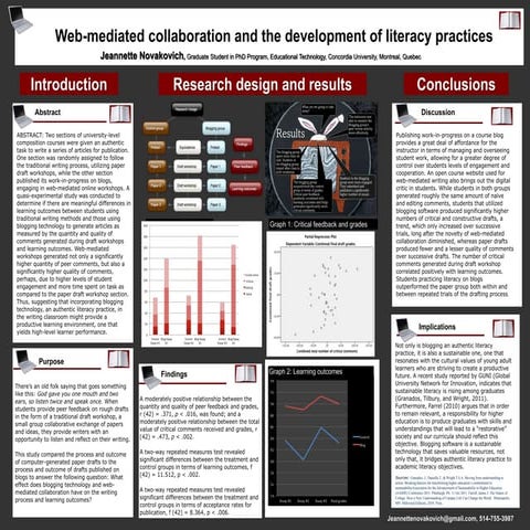 Web mediated collaboration and the development of digital literacy ...