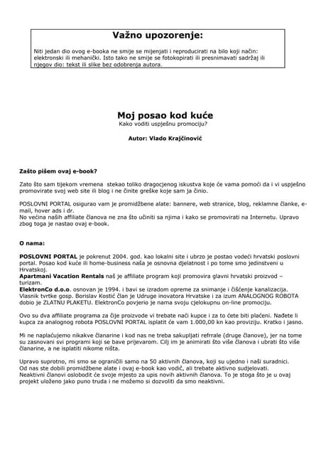 Blog Oglasavanje za pocetnike | PDF