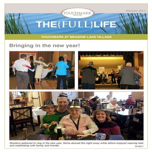 Touchmark at Meadow Lake Village - February 2014 Newsletter | PDF ...