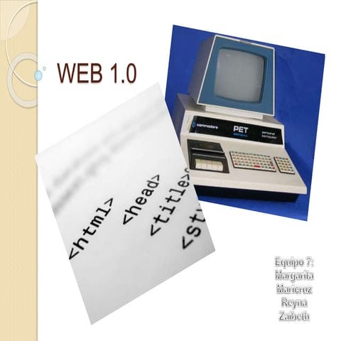 Web 1.0 | PPTX