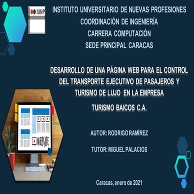 Presentación en power Point para defensa de tesis de Ing. Computación ...