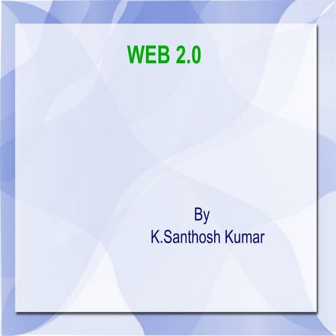 Web 2.0 | PPT