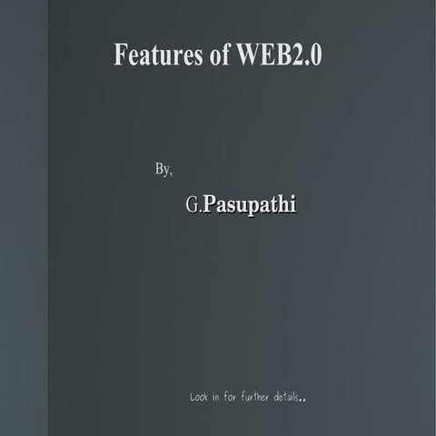 Web2.0 | PPT