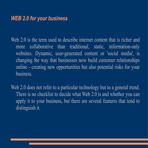 Web 2.0 | PPT