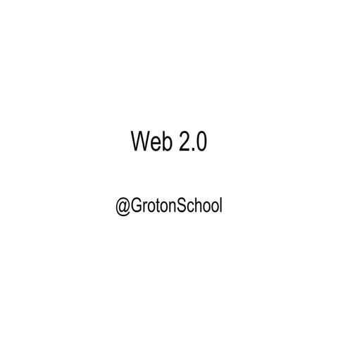 Groton School and Social Media | PPT