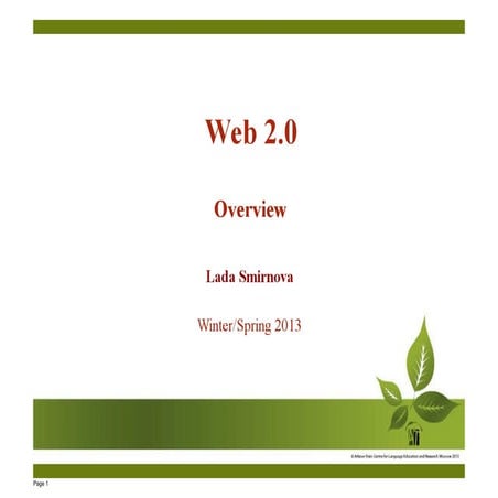 Web 2.0 tools for ELT | PDF | Internet | Computing