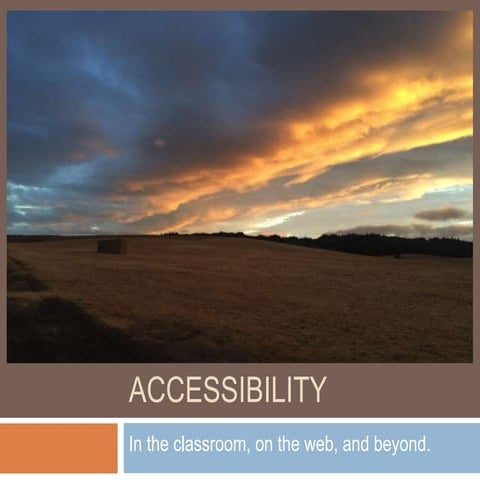 Accessibility | PPT