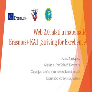 Web 2.0 alati u matematici | PPT