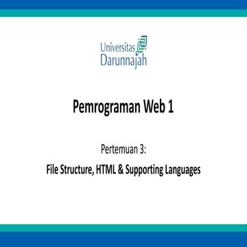 File Structure, HTML & Supporting Languages.pptx